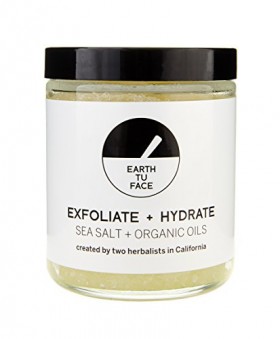 Earth tu Face - Organic Dead Sea Salt Body Scrub (8 oz / 236 ml ...